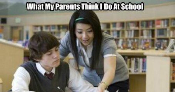 What my parents think I do at school - Win Picture | Webfail - Fail ...