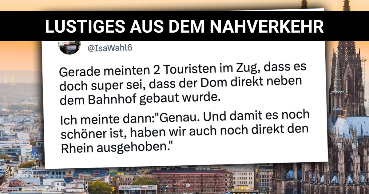 Humor mit leichter Verspätung: Lustiges aus dem Nahverkehr | Webfail ...