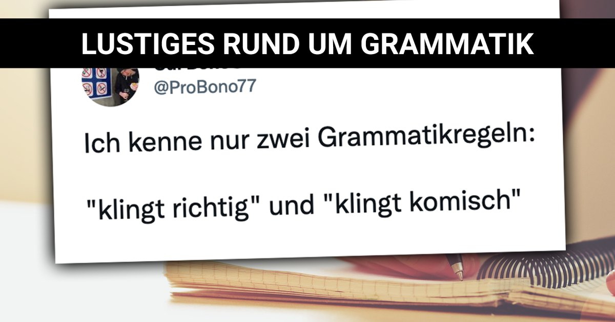 Vom Dativ und Schreibfehlern: Lustiges rund um Grammatik | Webfail ...