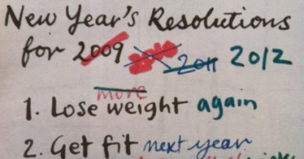 New Year's Resolutions - Fail Picture | Webfail - Fail Pictures and ...