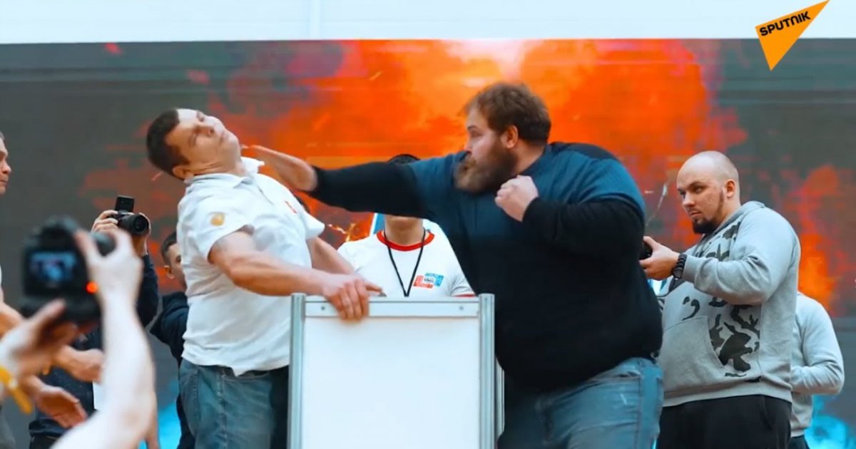 First Russian Slapping Tournament | Webfail - Fail Pictures and Fail Videos