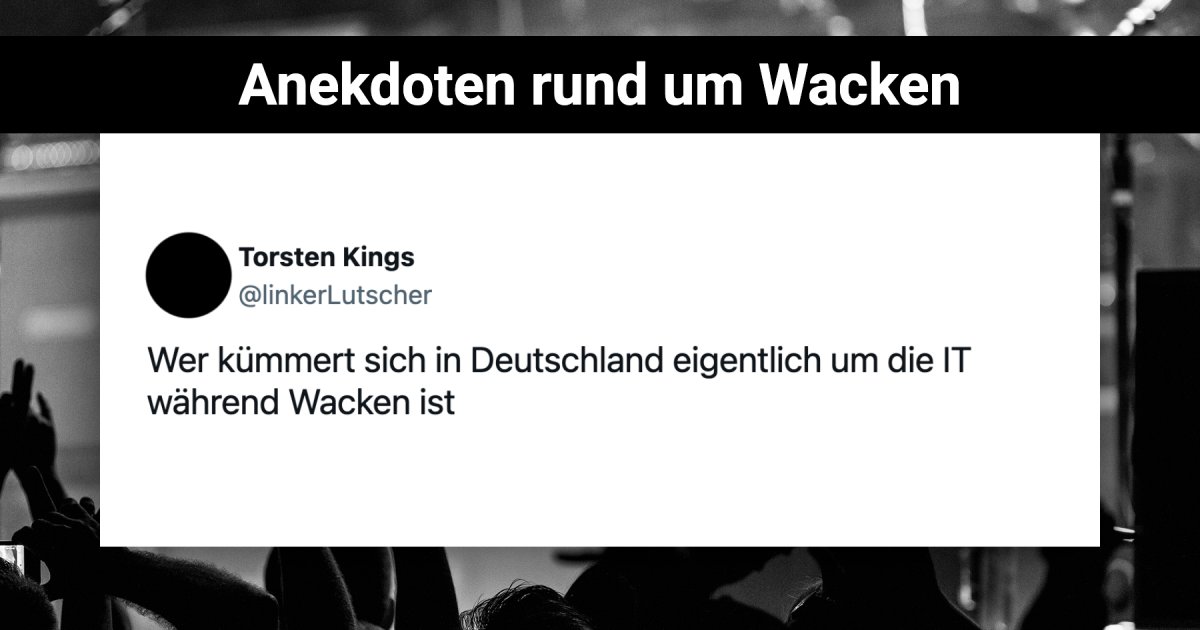 Anekdoten rund um Wacken | Webfail - Fail Bilder und Fail Videos
