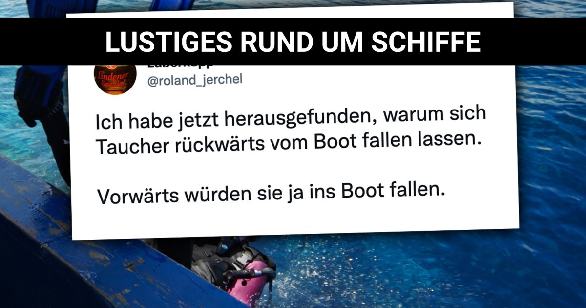 Von witzigen Kreuzfahrten bis zur Hafenrundfahrt: Lustiges rund um ...