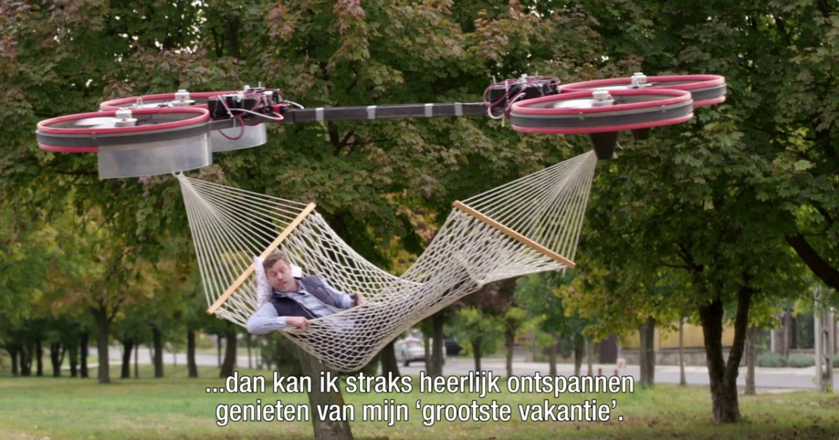 Hammock and drone | Webfail - Fail Pictures and Fail Videos