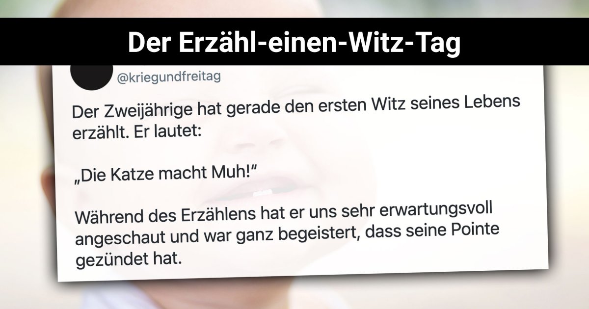 Der Erzähl-einen-Witz-Tag | Webfail - Fail Bilder und Fail Videos