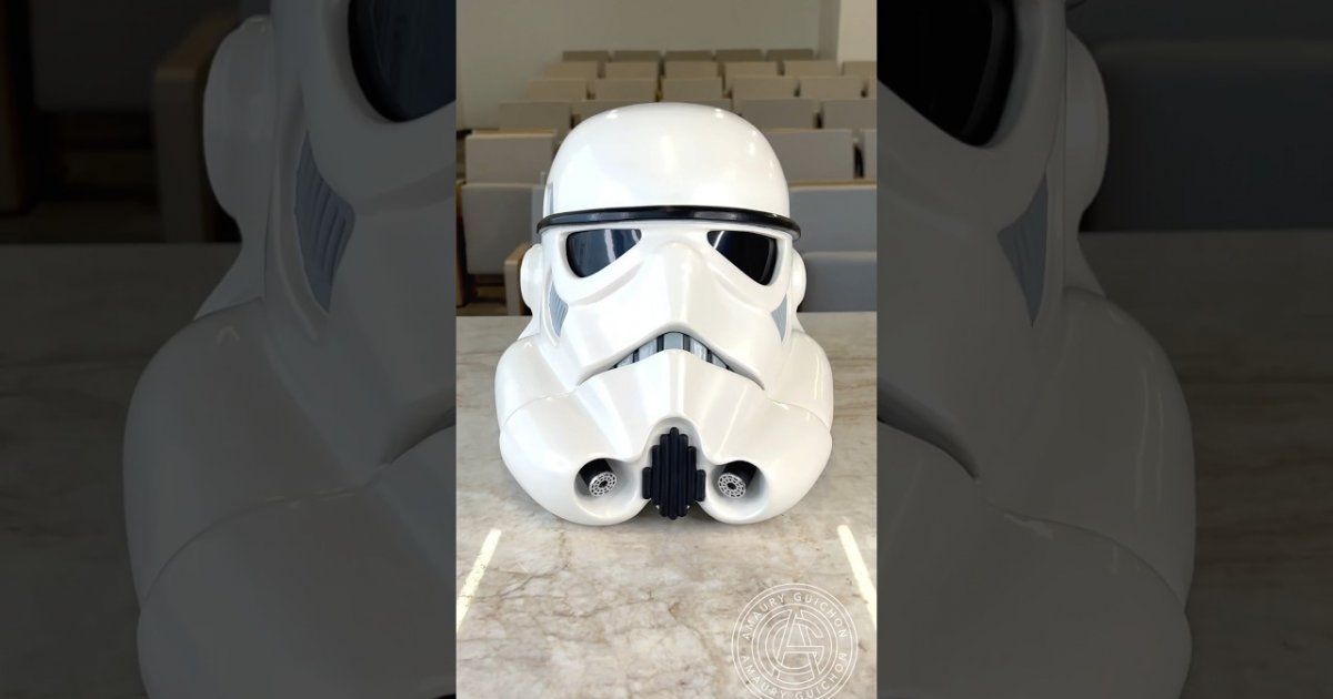 A Stormtrooper Helmet Made Of Chocolate | Webfail - Fail Pictures and ...