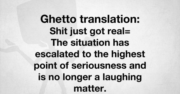 Ghetto translation - Fun Picture | Webfail - Fail Pictures and Fail Videos