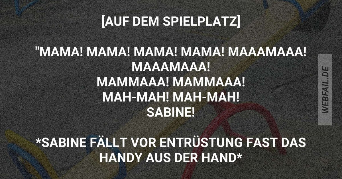 Wenn „Mama“ nicht mehr wirkt… | Webfail - Fail Bilder und Fail Videos