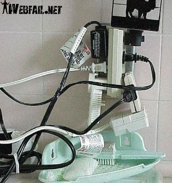 Electricity Workaround - Fail Picture | Webfail - Fail Pictures and ...
