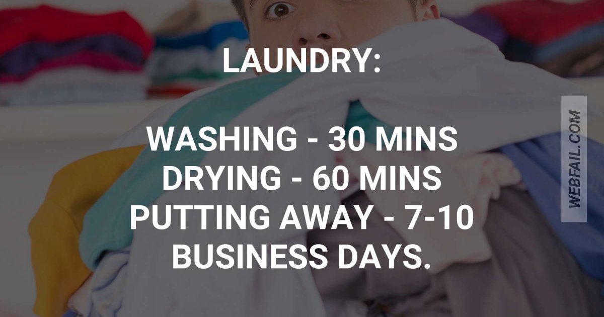 What laundry is all about | Webfail - Fail Pictures and Fail Videos