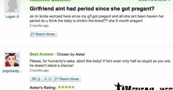 Question Regarding Pregnancy - Fail Picture | Webfail - Fail Pictures ...