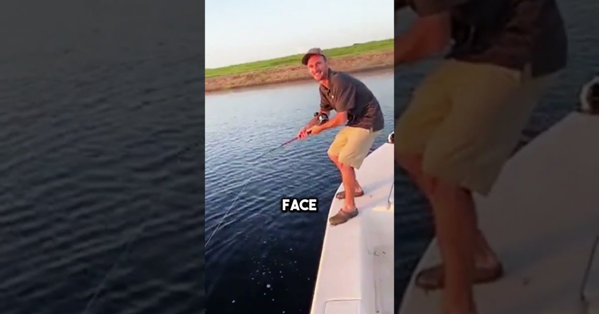 Wenn du einen großen Fang an der Angel hast | Webfail - Fail Bilder und ...