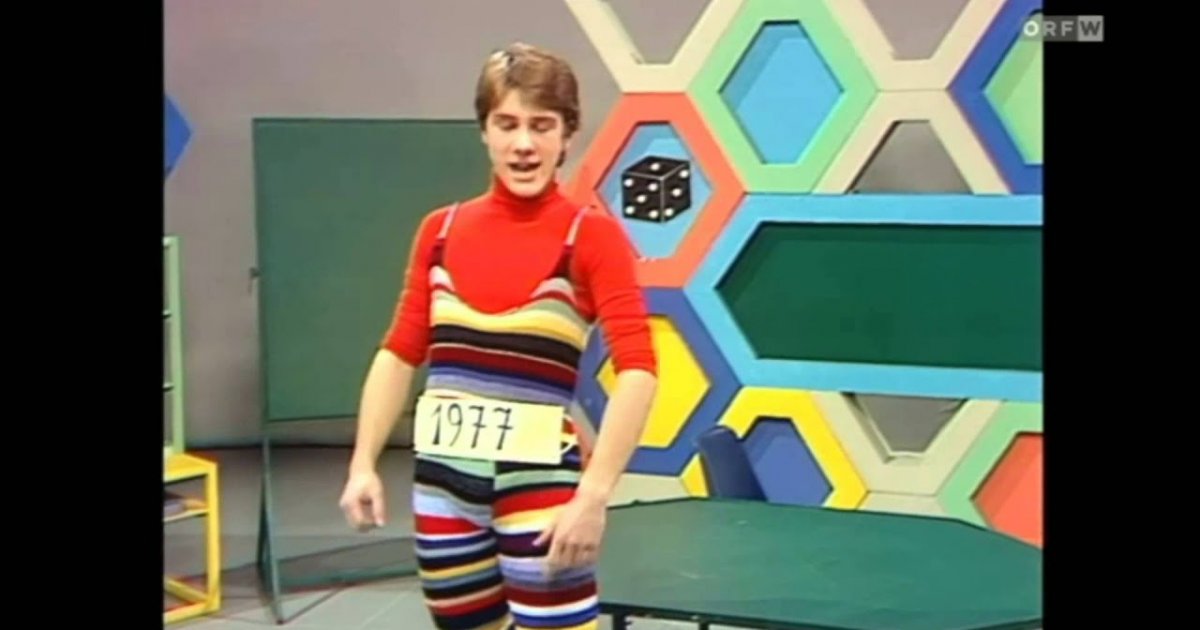 Der Auftritt von Christoph Waltz bei Am Dam Des 1977 | Webfail - Fail ...