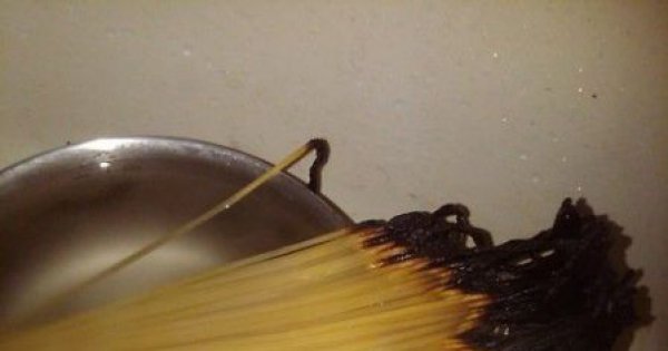 Spaghetti kochen - Fail Bild | Webfail - Fail Bilder und Fail Videos