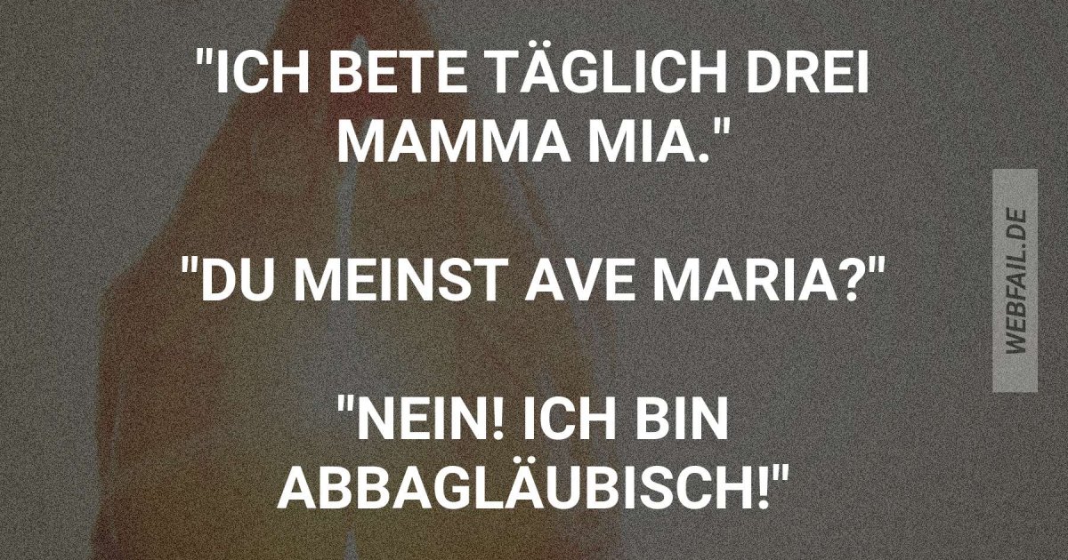 Mama Mia! | Webfail - Fail Bilder und Fail Videos