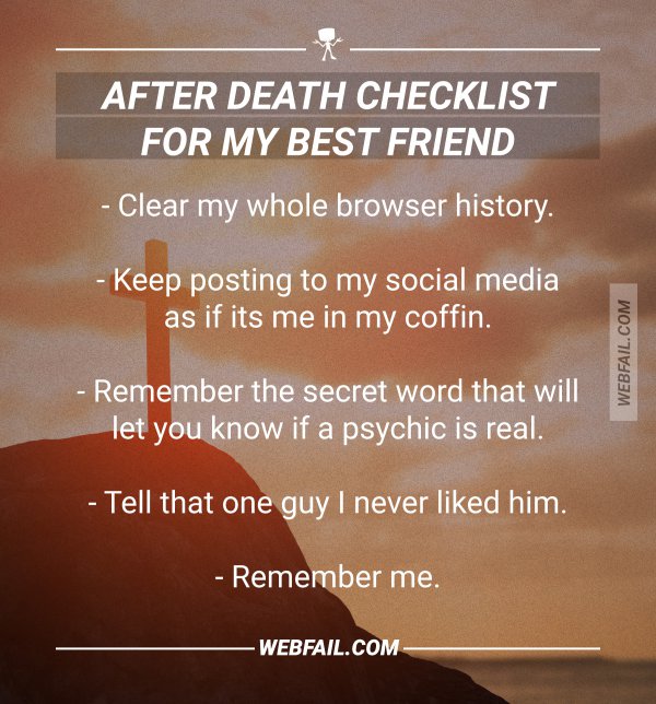 Best Friends Text Fails