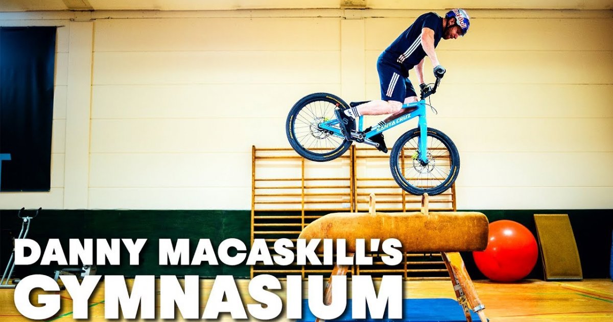 Danny MacAskill's Gymnasium Bike Tricks | Webfail - Fail Pictures and ...