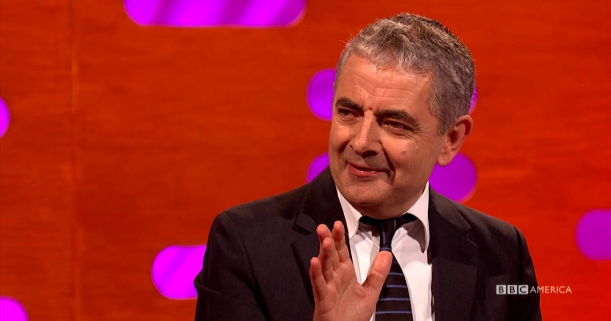 Rowan Atkinson wurde einst für ein gutes Mr. Bean Double gehalten ...