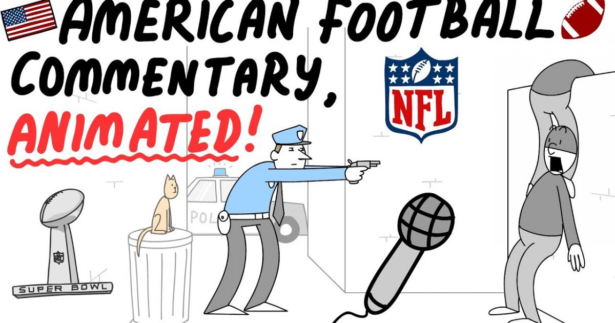 Hilarious Animated Football Commentaries | Webfail - Fail Pictures and ...