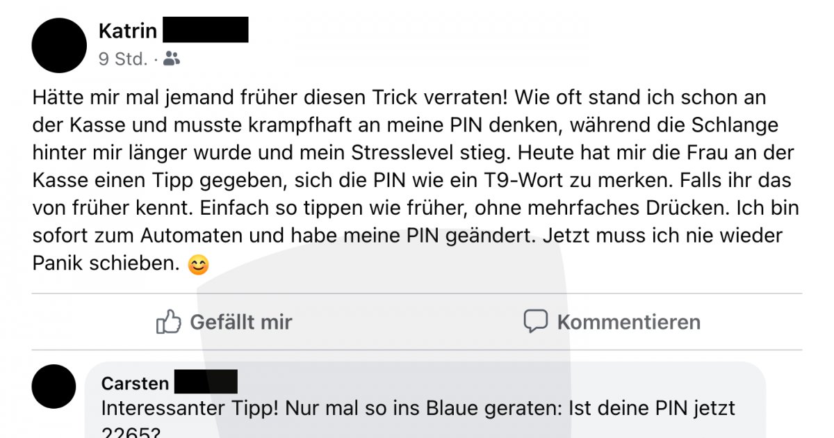 PIN-Code leichter merken mit T9 | Webfail - Fail Bilder und Fail Videos