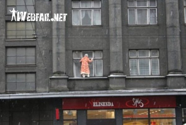Window Cleaning - Fail Picture | Webfail - Fail Pictures and Fail Videos
