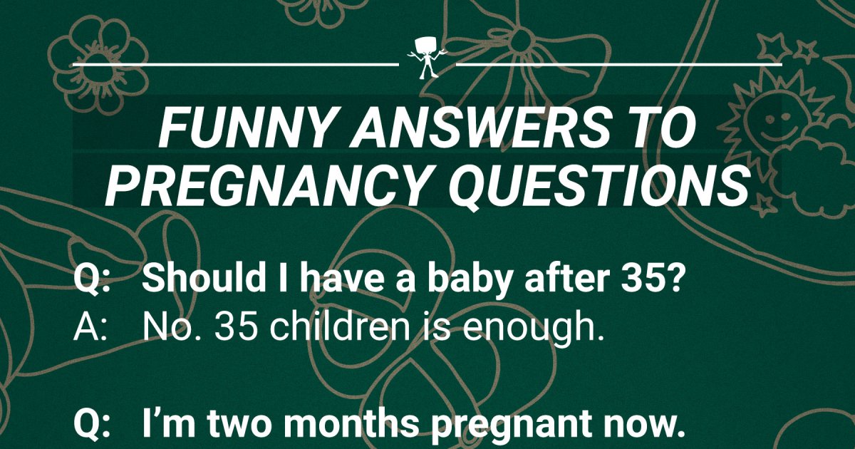 Funny answers to pregnancy questions | Webfail - Fail Pictures and Fail ...