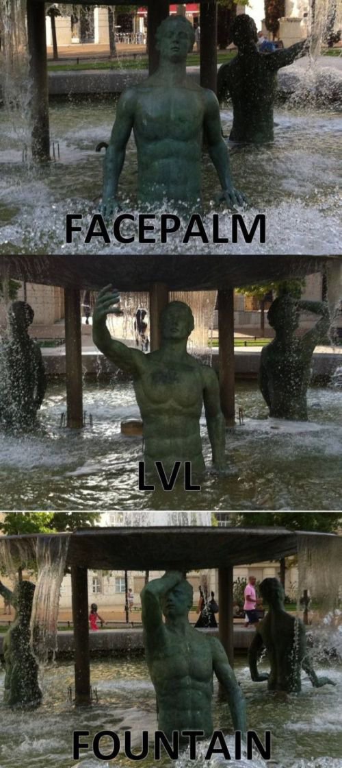 Facepalm Level Fountain - Win Picture | Webfail - Fail Pictures and ...