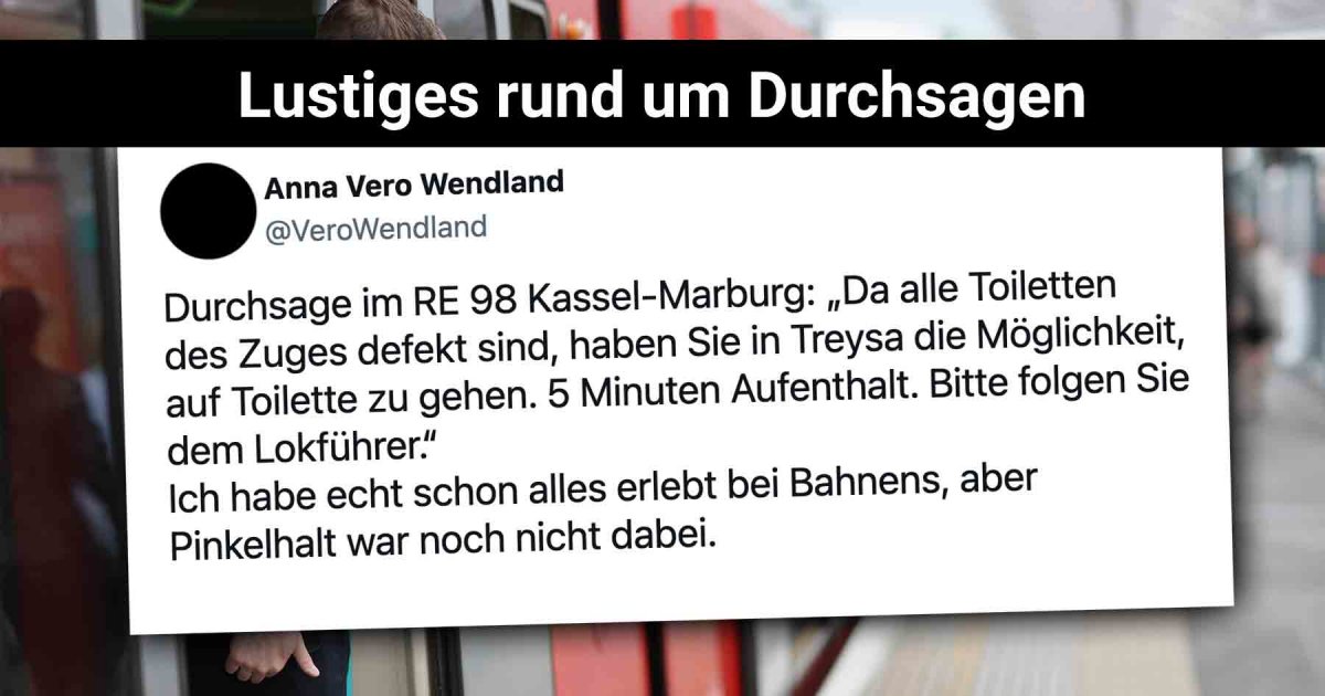 Lustiges rund um Durchsagen | Webfail - Fail Bilder und Fail Videos