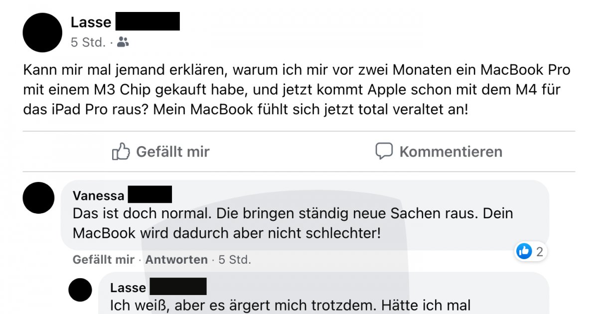 Neuer Apple M4 sorgt für Frustration | Webfail - Fail Bilder und Fail ...