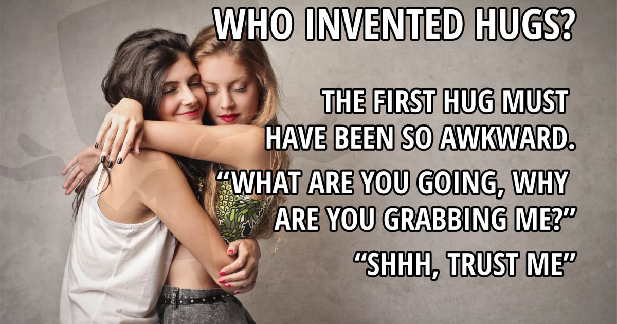 Hugs are weird - Fun Picture | Webfail - Fail Pictures and Fail Videos