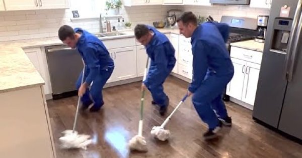 What It Would Look Like Cleaning A House Under A Minute | Webfail ...