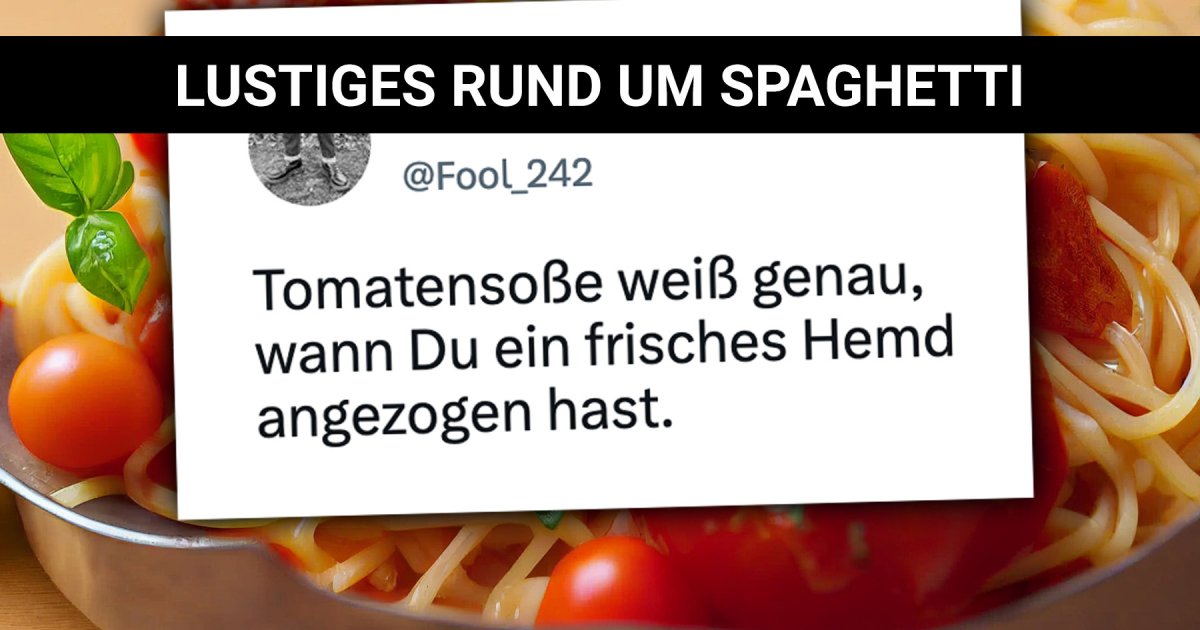 Nur nicht kleckern: Lustiges rund um Spaghetti | Webfail - Fail Bilder ...