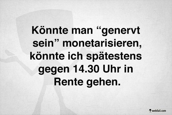 Genervt sein - Fun Bild | Webfail - Fail Bilder und Fail Videos