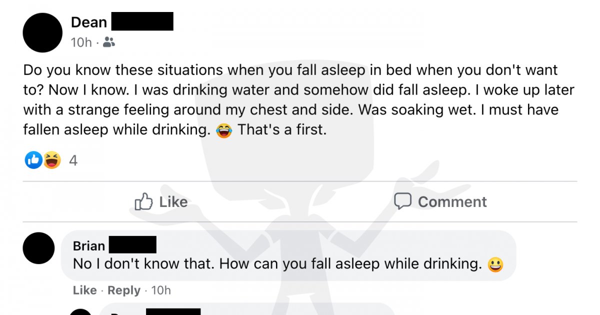 The strange sleep - Facebook Fail | Webfail - Fail Pictures and Fail Videos